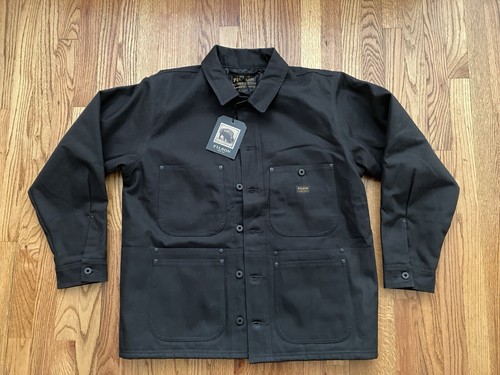 Filson Worksmith Insulated Chore Coat Black Large Duck Carhartt NWT | eBay