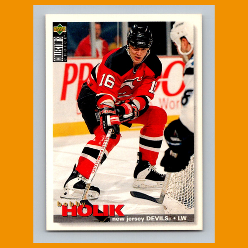 Bobby Holik #185 1995-96 Collectors Choice New Jersey Devils Hockey ...