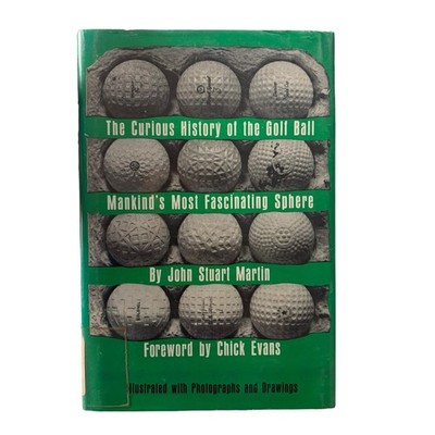 rare vtg 1st 1968 Golf - Chick Evans - Curious History of the Golf Ball ...