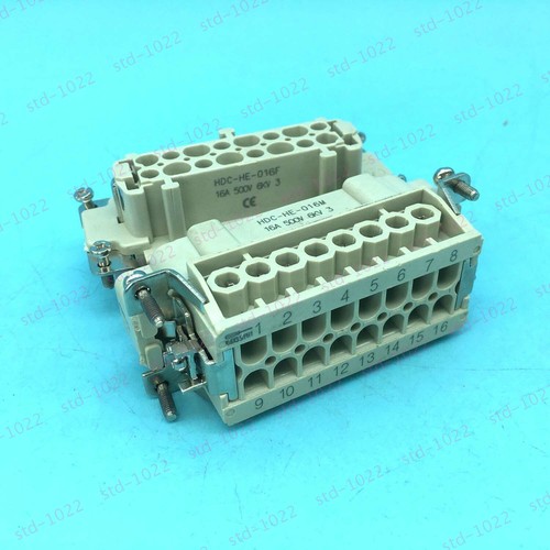 HDC-HE-016M/016F 16-pin heavy duty connector dead socket Aviation plug ...