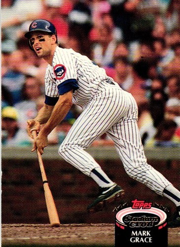 1992 Topps Stadium Club - Mark Grace #174 | eBay