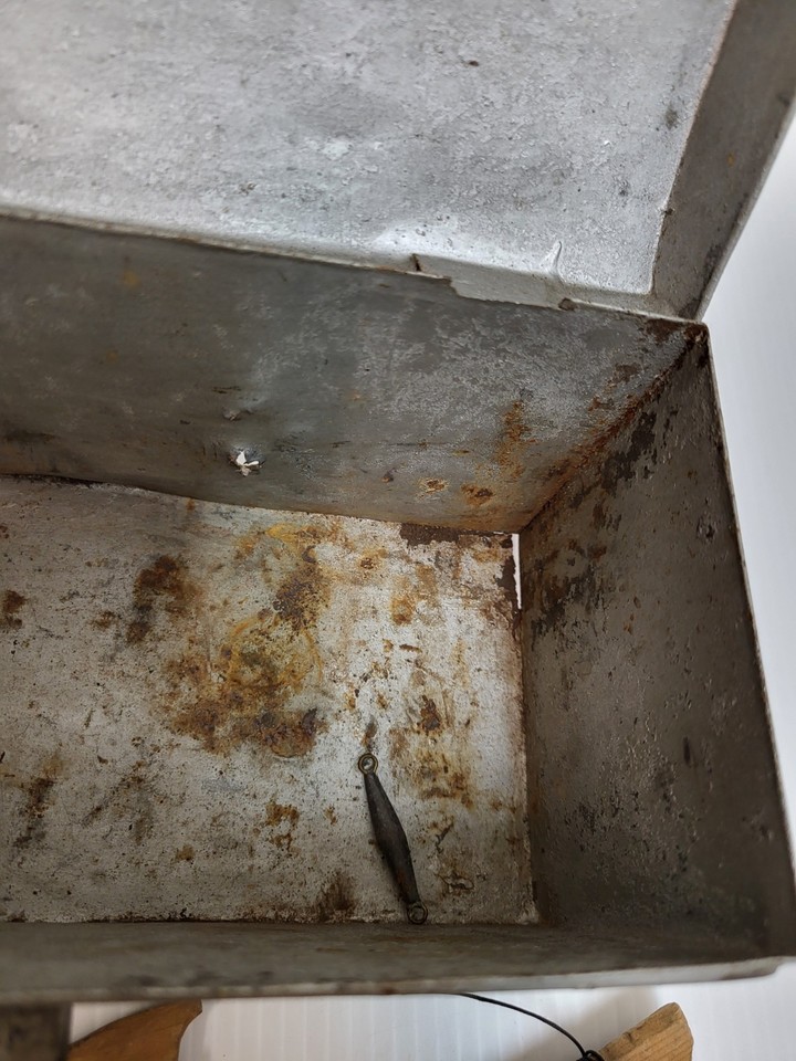 Vintage Fish Decoy Metal Box "GRG" | eBay