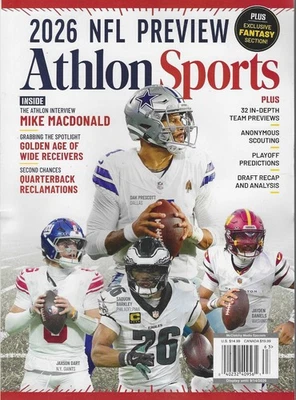 Athlon Sports Magazine 2026: Pro Football Preview (The