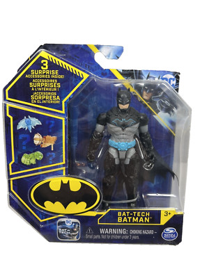 Spin Master DC Action Figure 4" BAT-TECH BATMAN Blue Belt 2021 | eBay