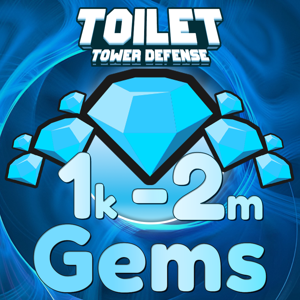 ROBLOX Toilet Tower Defense TTD 💎 1k - 2m 💎 Gems / Diamonds | eBay