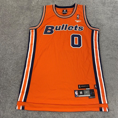 VTG Reebok Gilbert Arenas Washington Bullets Jersey Mens Medium +2 L ...