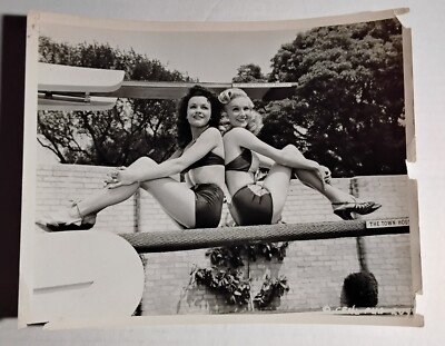 The Town House Los Angeles Pool Doris Houck Orig 1940s 8x10 Photo ...