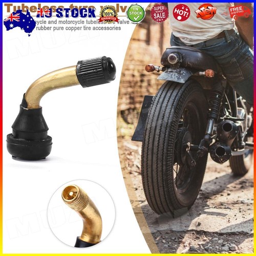 AU Tire Valve Stem 90 Degree Copper Vacuum Tyre Valve for Motorcycle ...