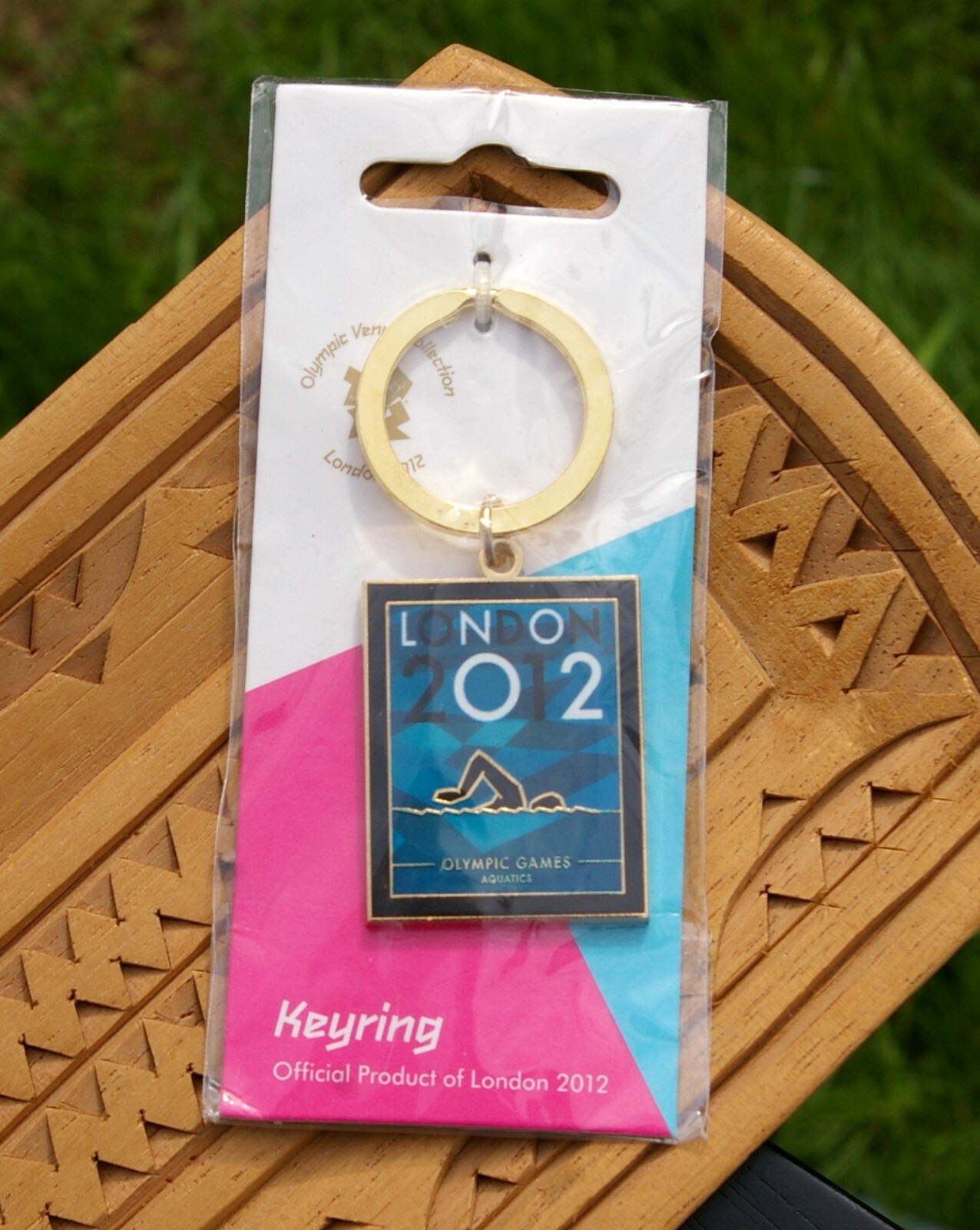 London 2012 Olympic Games Aquatics Metal & Enamel Keychain | eBay