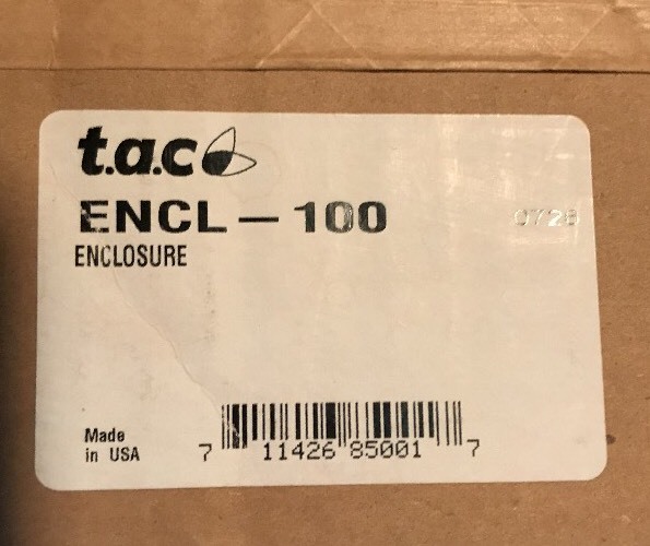 TAC ENCL-100 Enclosure NEW | eBay