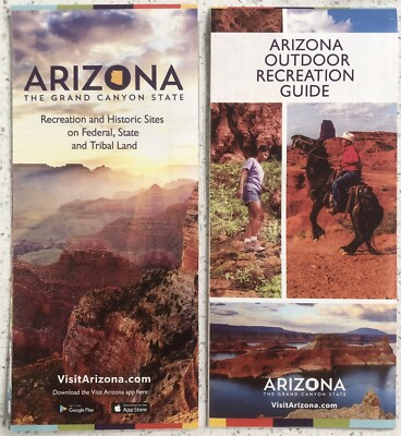 ARIZONA Outdoor Recreation Guide - Grand Canyon State Travel Brochure ...
