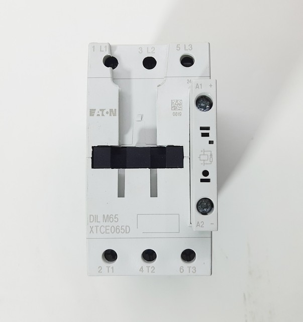 - EATON DILM65(RDC24) XTCE065D00TD Contactor 3P 65A 24-27 VDC for sale ...