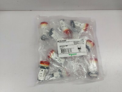 Schneider Electric XB7EV04MP Red Pilot Lights with Integral LED - Lot ...