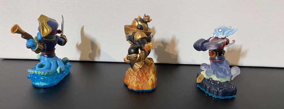 Skylanders Swap Force - Wash Buckler, Night Shift & Blast Zone ...