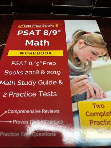 PSAT 8/9 Math Workbook : PSAT 8/9 Prep Books 2018 & 2019 Math Study ...