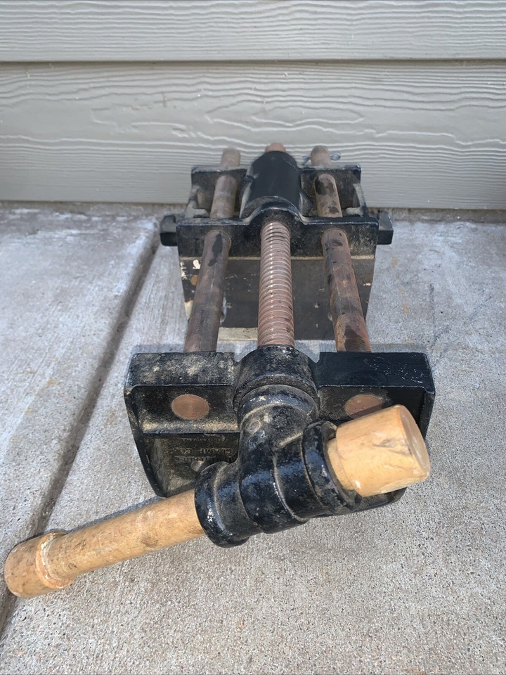 Jorgensen Under Bench Woodworking Vise No. 4X07/7”/QUICK-ADJUST/7 ...