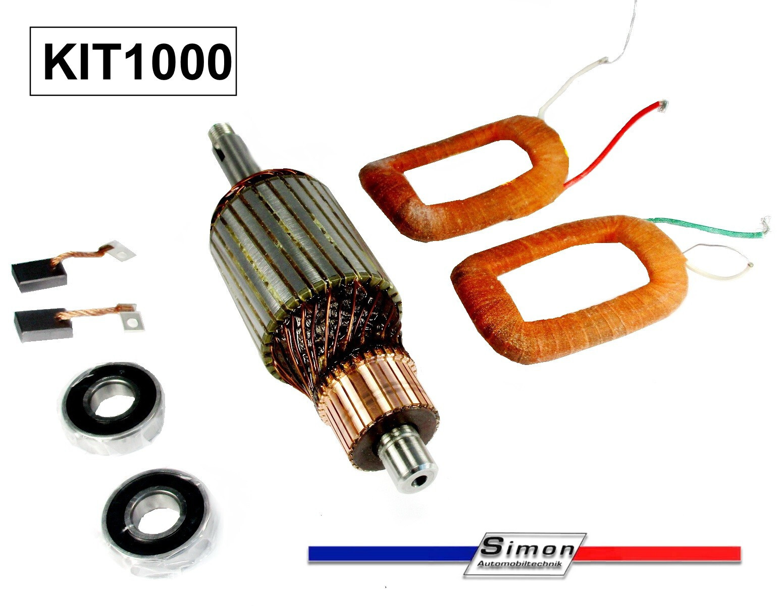 Reparatursatz Rotor Wicklung für Lichtmaschine Gleichstrom Bosch REE LJ ...