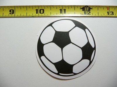SOCCER BALL DECAL STICKER GAME ATHLETIC SPORTS GAME | eBay