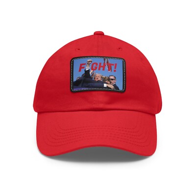 Fight for America Trump 2024 Red Hat for Men Women One Size Fits All ...
