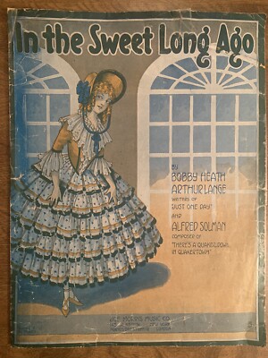 In the Sweet Long Ago, 1916, Bobby Heath, Arthur Lang, Alfred Solman ...