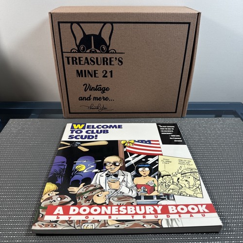 WELCOME TO CLUB SCUD!: A DOONESBURY BOOK By G. B. Trudeau *Mint ...