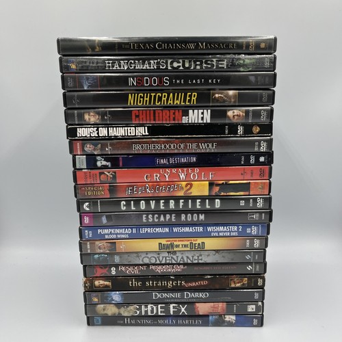 Horror Movie DVD Lot 20 DVDs- Only $1 Each!!! | eBay