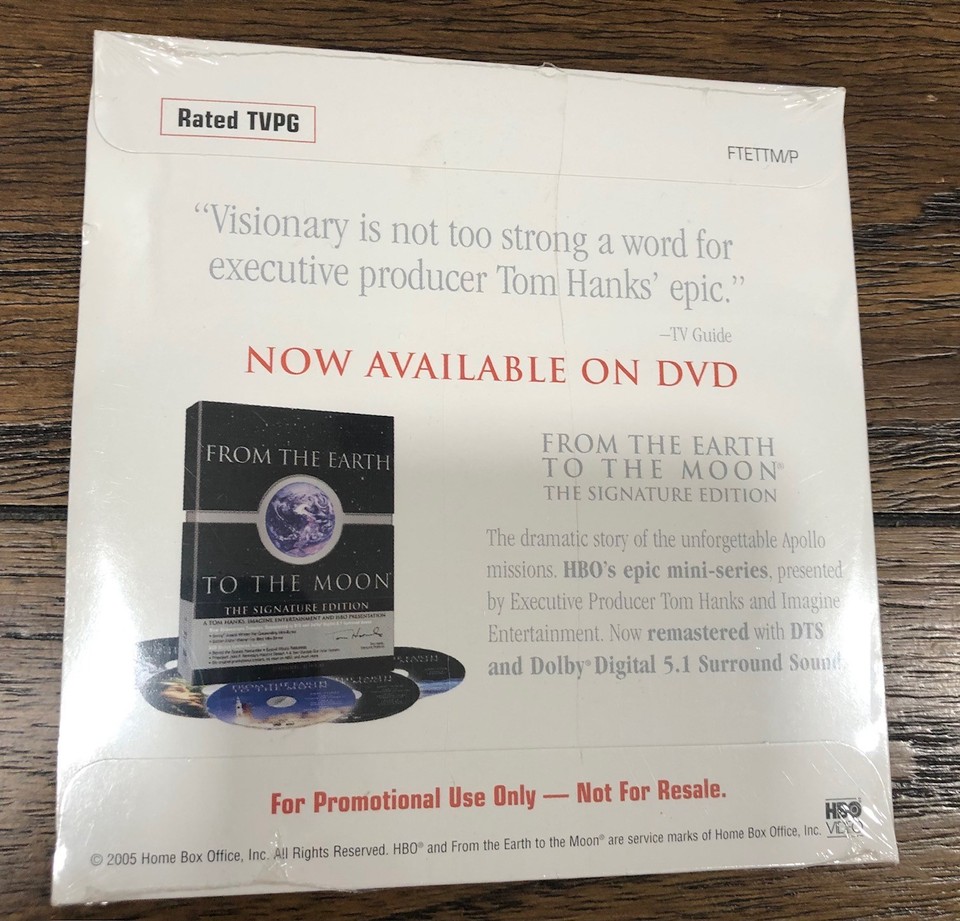 From Earth to the Moon - The signature edition DVD | eBay