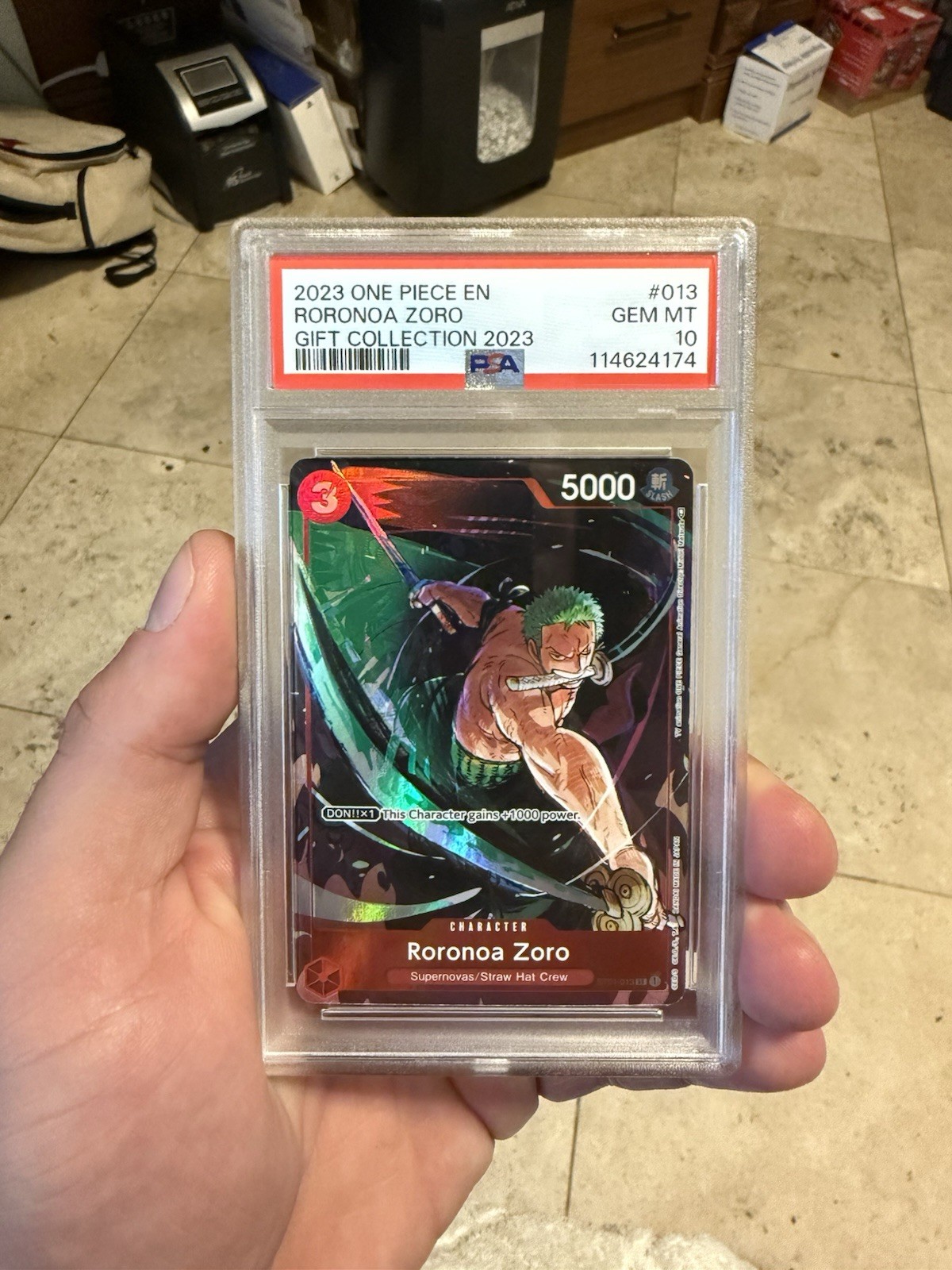 Roronoa Zoro (Gift Collection 2023) ST01-013 One Piece Promotion Cards ...