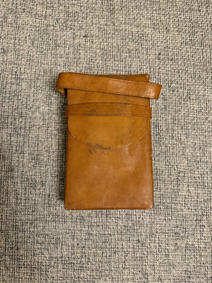 Polaroid SX-70 Land Camera Chrome & Tan Leather SLR Instant. UNTESTED ...