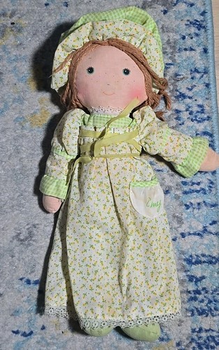 Vintage Knickerbocker Holly Hobbie's Friend Amy Stuffed Rag Cloth Doll ...