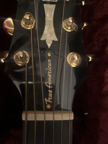 Guild GUITAR - True American , mother of pearl tortoiseshell guard ...