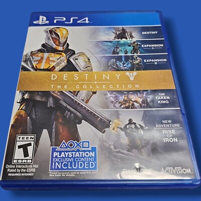 Destiny: The Collection (Sony PlayStation 4, 2016) Complete CIB ...