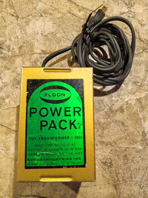 AA VINTAGE ELDON Power Pack Toy Transformer Model #3851 | eBay