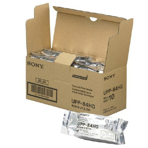 SONY UPP-84HG Premium Thermal Printer Paper - Genuine SONY - Box of 10 ...