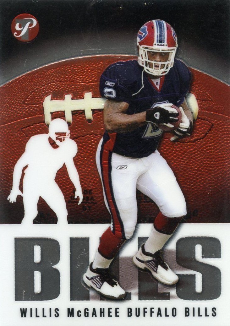 Willis Mcgahee 2003 Topps Pristine Rookie Card #147 Buffalo Bills Miami ...