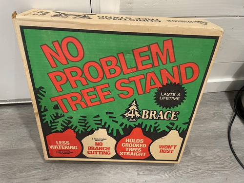 Vintage Gunnard Company No 4 Brace Metal Christmas Tree Stand up to 12 ...