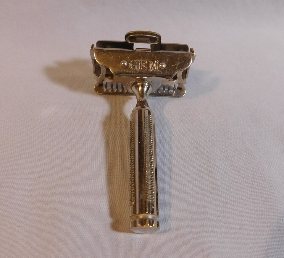 Vintage "Gem 1912" Flip-Top Safety Razor - circa 1930s - Great ...