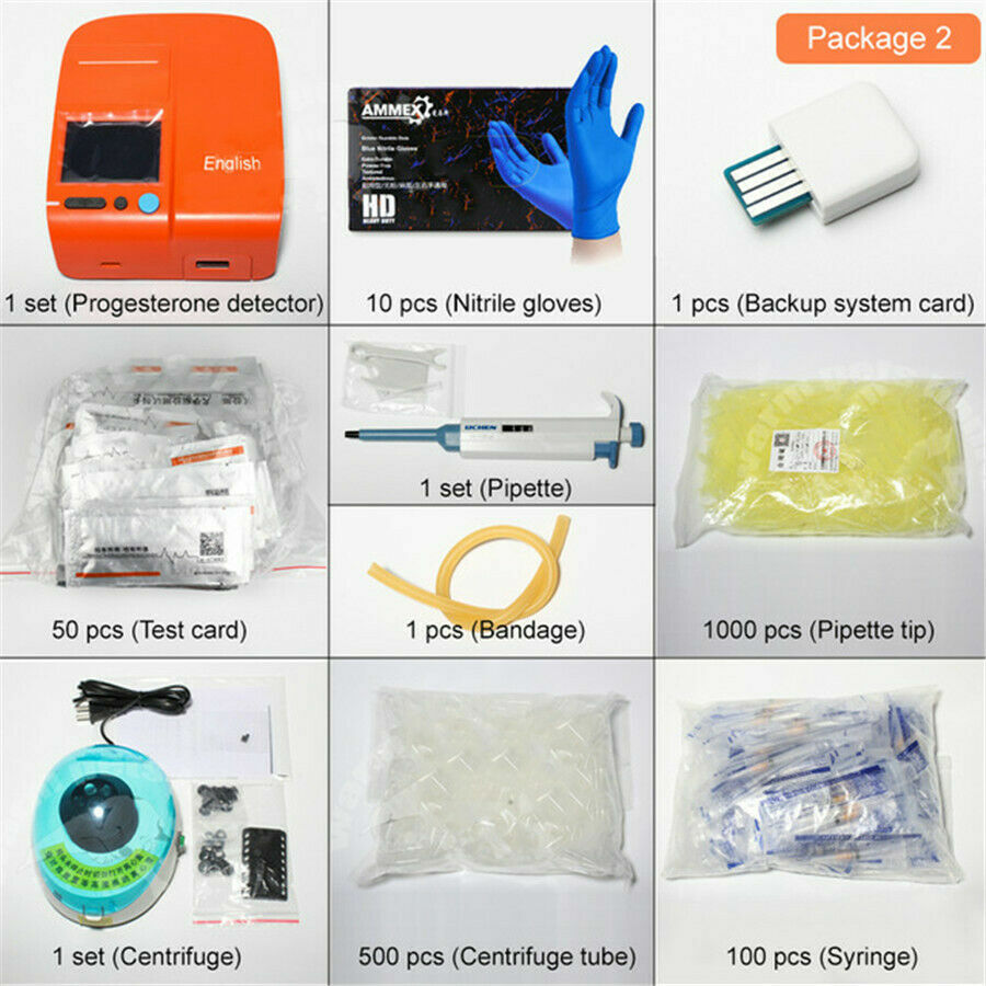 Dog Progesterone Analyzer Portable Tester Canine Progesterone Testing ...