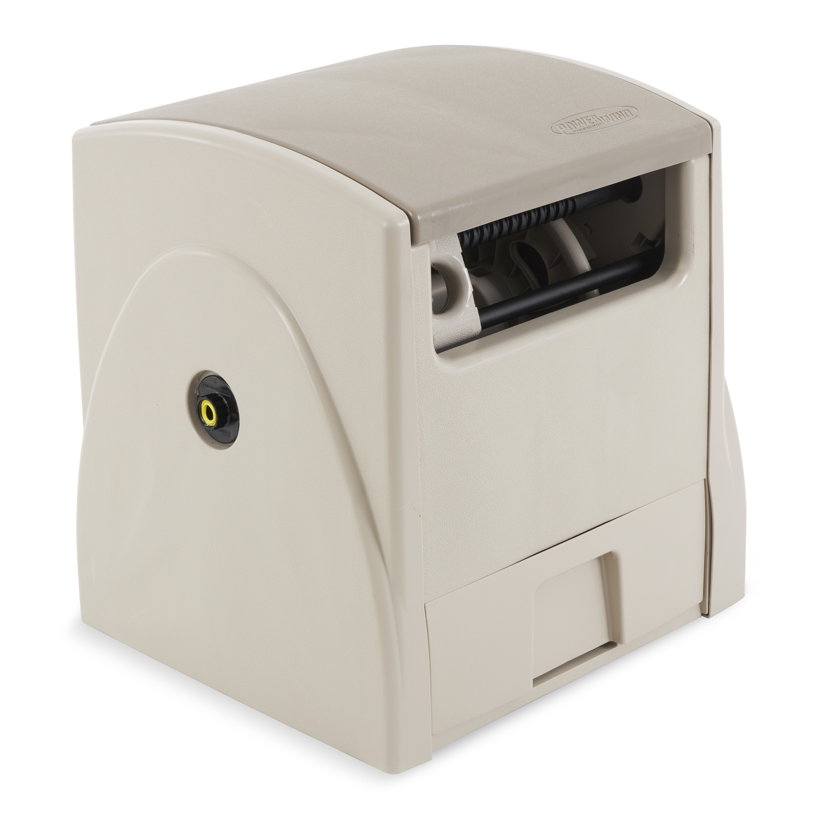 Suncast CPLPW100 Powerwind 100' Automatic Garden Reel for 5/8" Hose ...