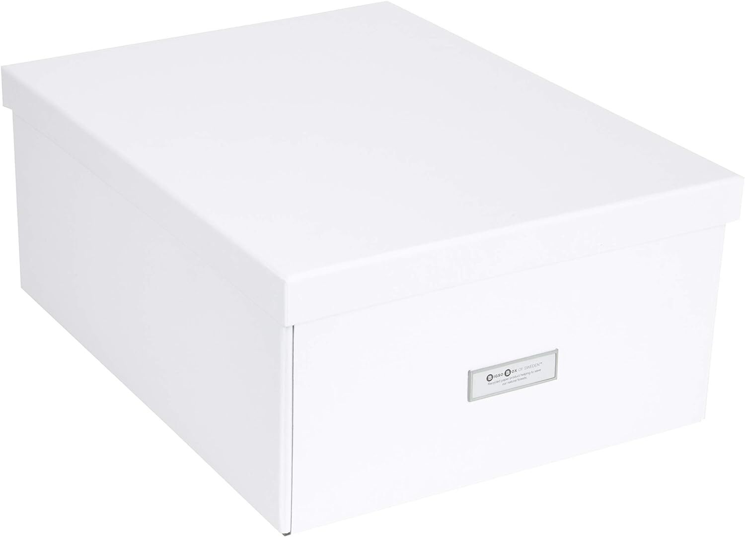 Bigso Katrin Collapsible Storage Box | Photo Storage Box with Lid ...