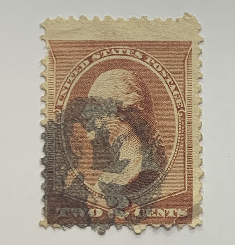 INTERESTING FANCY CANCEL ON 2C WASHINGTON STAMP | eBay
