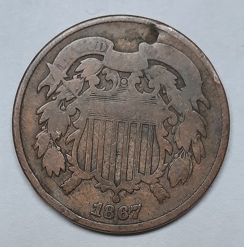 1867 Two Cent Piece | eBay