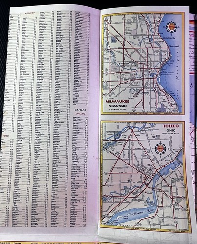 1956 Shell Gasoline North Central States Vintage Map | eBay