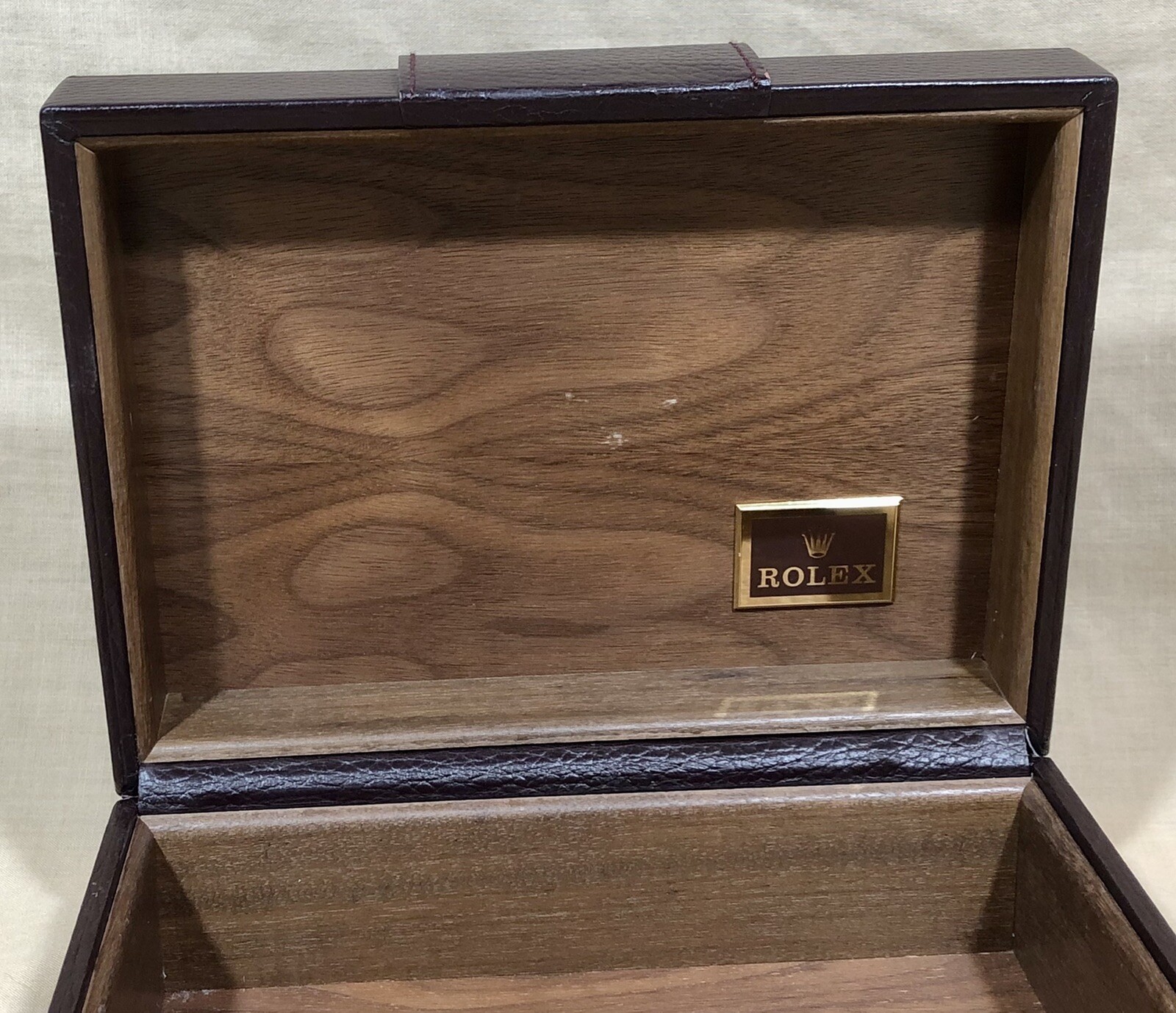 ROLEX Watch Box 1970s Cigar Submariner Explorer GMT Daytona Zenith 71 ...