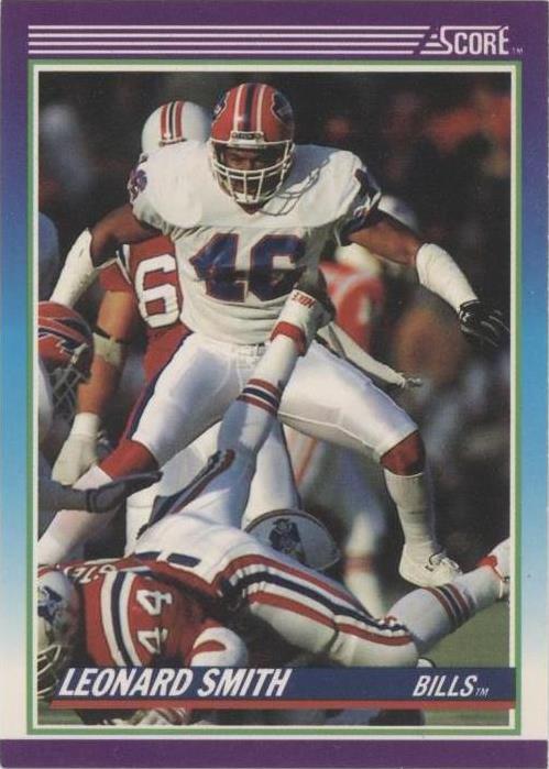 1990 Score Leonard Smith #190 for sale | eBay