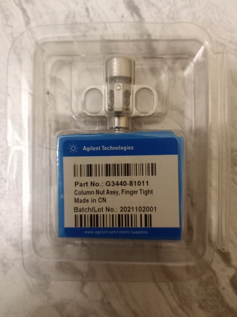 Agilent G3440-81011 Column Nut Assembly Finger Tight - GREAT for sale ...