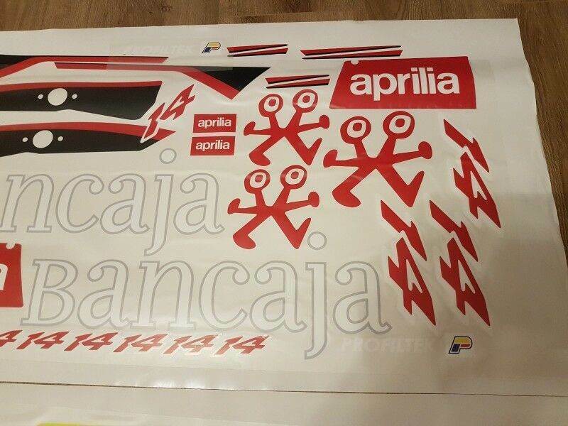 Aprilia RS 125 PY RM RD Talmacsi EDITION DEKOR DECAL KIT Aufkleber ...