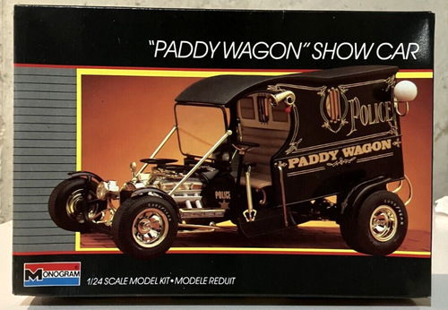 Monogram Paddy Wagon Show Car Model Kit 1/24 Scale Open Box | eBay