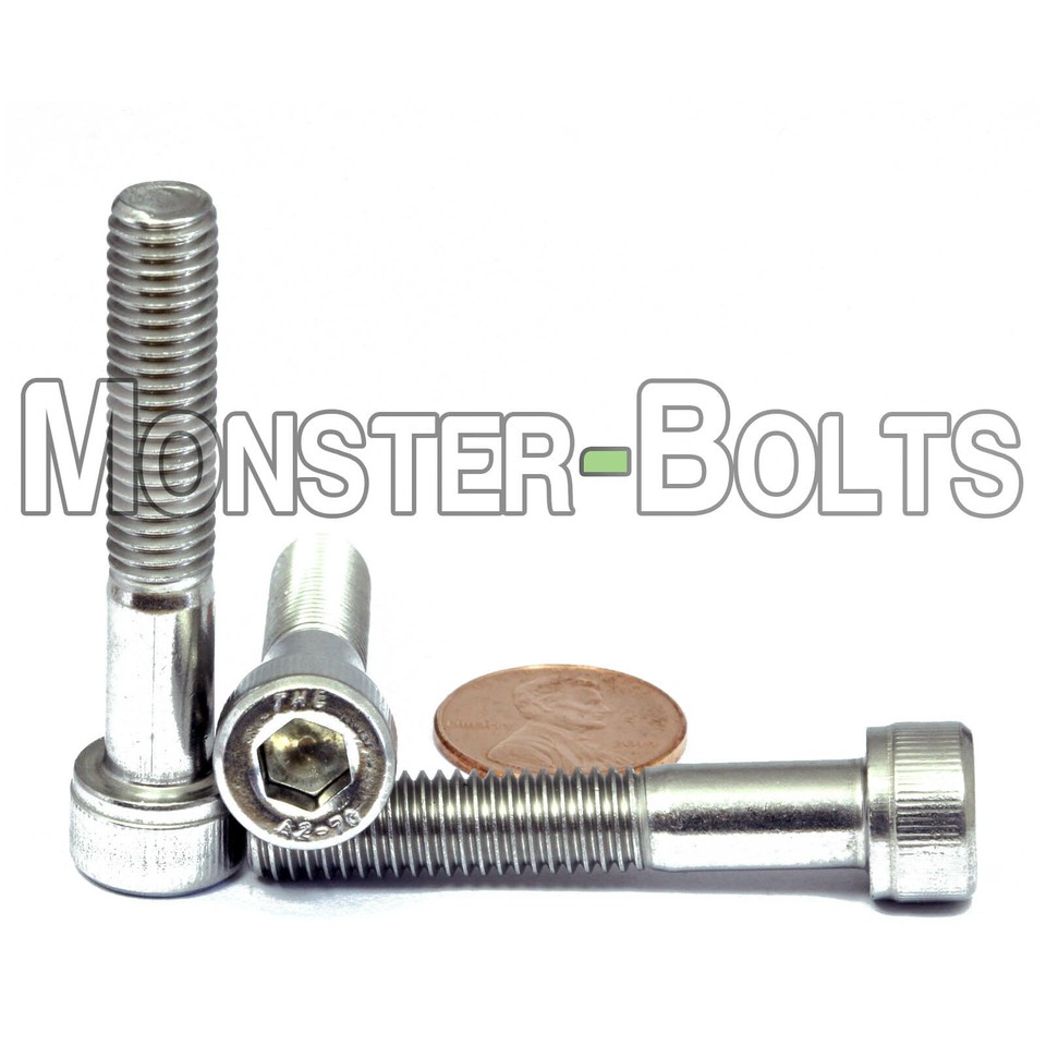 M8 Stainless Steel Socket Head Cap Screws, A2 / 18-8 Metric DIN 912, 1. ...