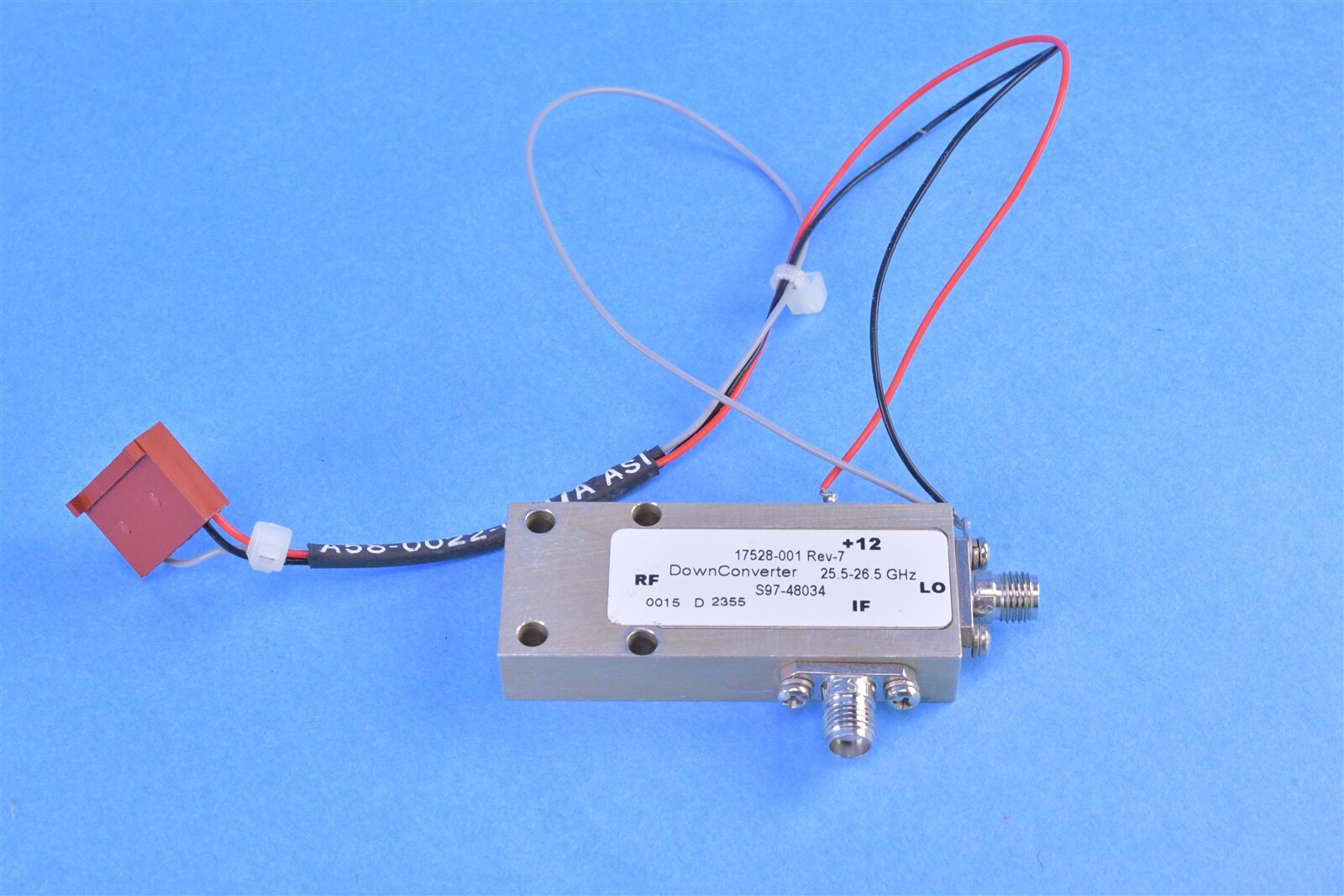 Milliwave OS5PO RF Microwave Downconverter 25.5 GHz-26.5GHz +12V | eBay